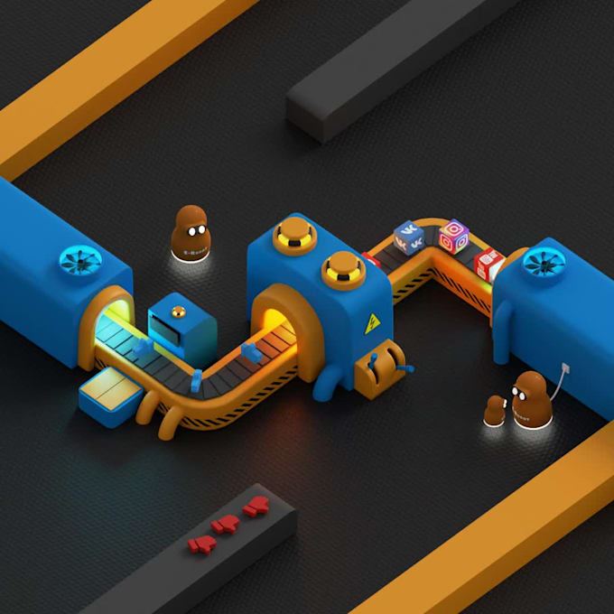 Model, render and animate realistic, hard surface objects by Nncdecdgc ...