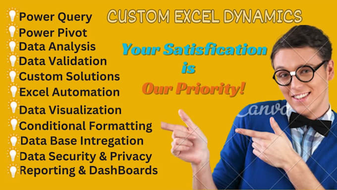 Transform data with power query, pivot, excel automation, and ...