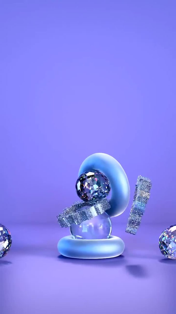 Create 3d abstract animation 3d abstract art 3d illustration by ...