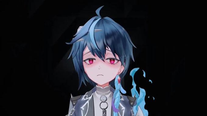 Draw and rig live 2d vtuber model, live 2d rigging, live 2d, vtuber ...