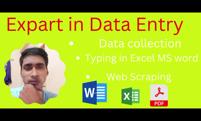 Do data entry, copy paste, excel data entry, web research by Mostakim1111 | Fiverr