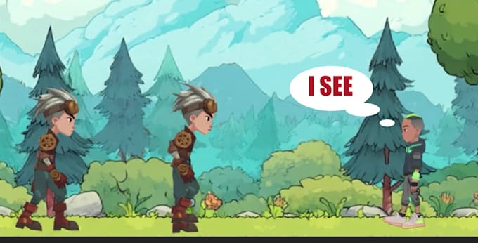 Design 2d characters,rig,animations,game ready for your game by ...