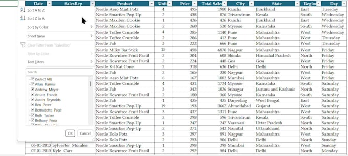 Clean and structure raw data in excel professionally by Satyamthakur910 ...