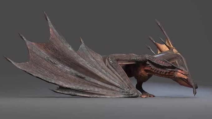 Design 3d animal model 3d dragon animal animation 3d rig 3d dinosaur 3d ...