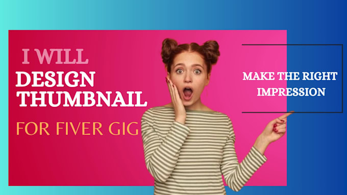 Design an attractive fiverr gig thumbnail image by Javariaomer | Fiverr