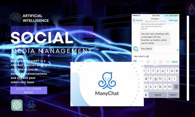 Create an ai sms chatbot using chatgpt and manychat by Anikarahman22 | Fiverr