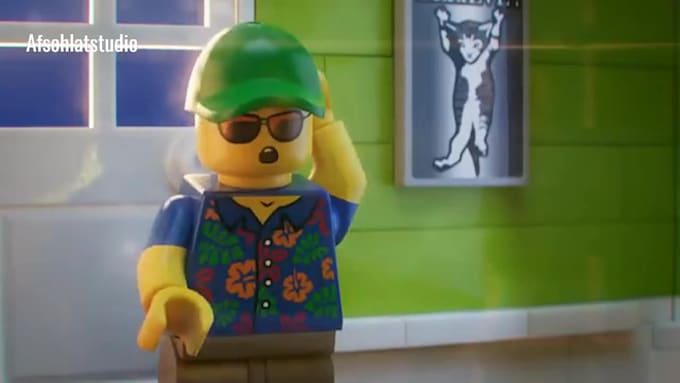 3d lego animation 3d lego game lego trailer for 3d lego character ...