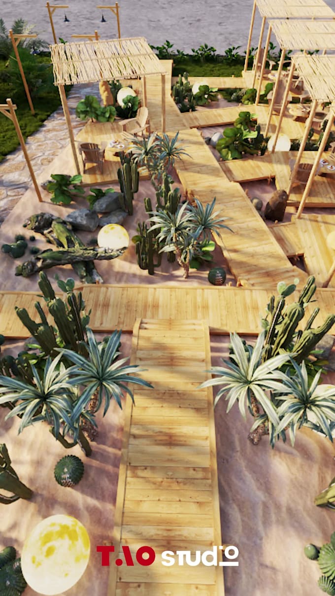 Design and render realistic 3d interior exterior floor plan by Taostudioo | Fiverr