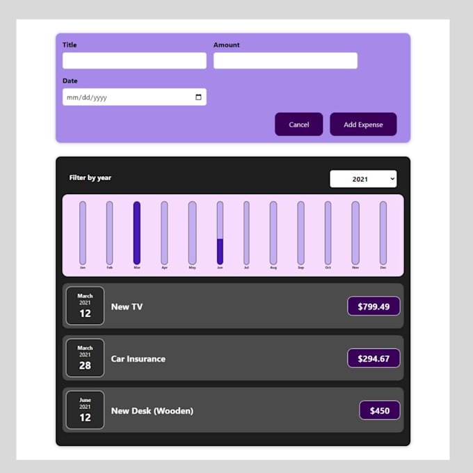 Be your front end developer using react js by Aya2239 | Fiverr