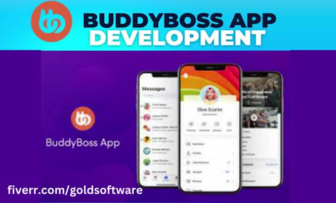 Buddyboss learndash adalo flutterflow glide android website application bubble by Goldsoftware ...