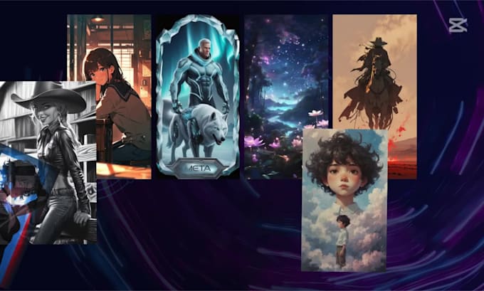 Create quick custom ai art using midjourney by Affan686868 | Fiverr