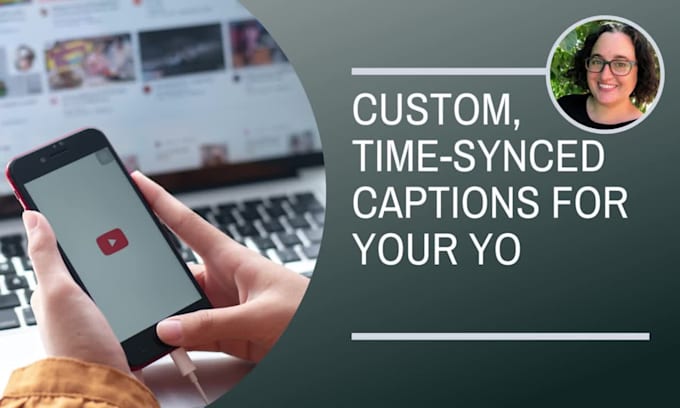 Add custom captions to your youtube videos by Amperrlee | Fiverr