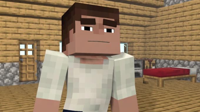 Create 3d minecraft animations by Kieronpec | Fiverr