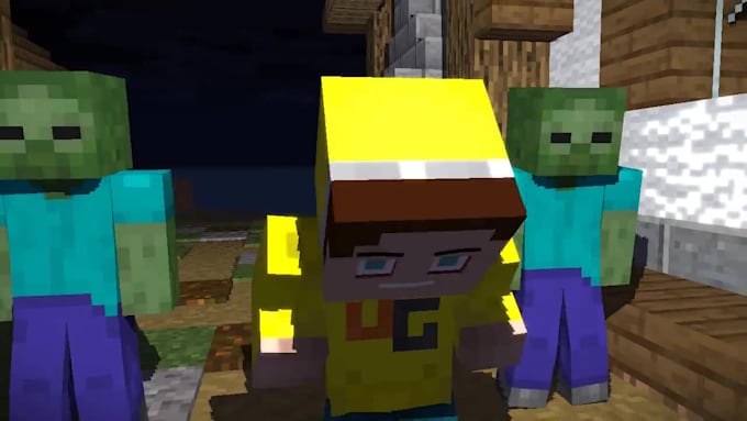 Do minecraft animation for you by Napsteryt | Fiverr