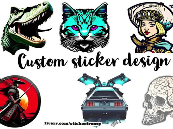 Create high quality custom sticker designs with help of ai by ...