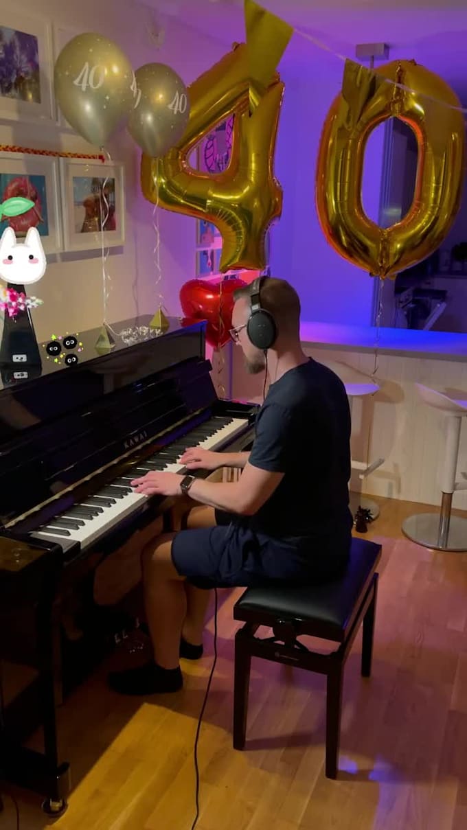 Sing happy birthday song video and wish happy birthday for you and your ...