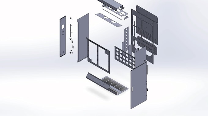 Design sheet metal parts and prepare dxf file for cnc cutting by ...