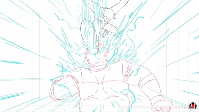 Do 2d line art animation 2d frame by frame animation 2d traditional ...