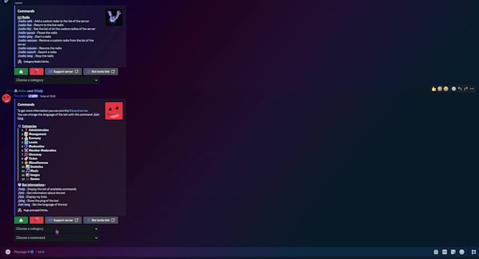 Create a reliable custom discord bot using javascript by Kirit03 | Fiverr
