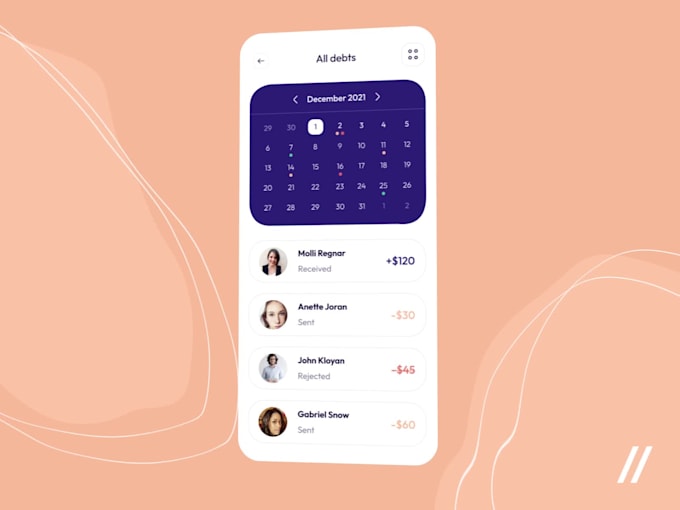 Build a debt planner app, debt payoff app, debt management app by Alex ...