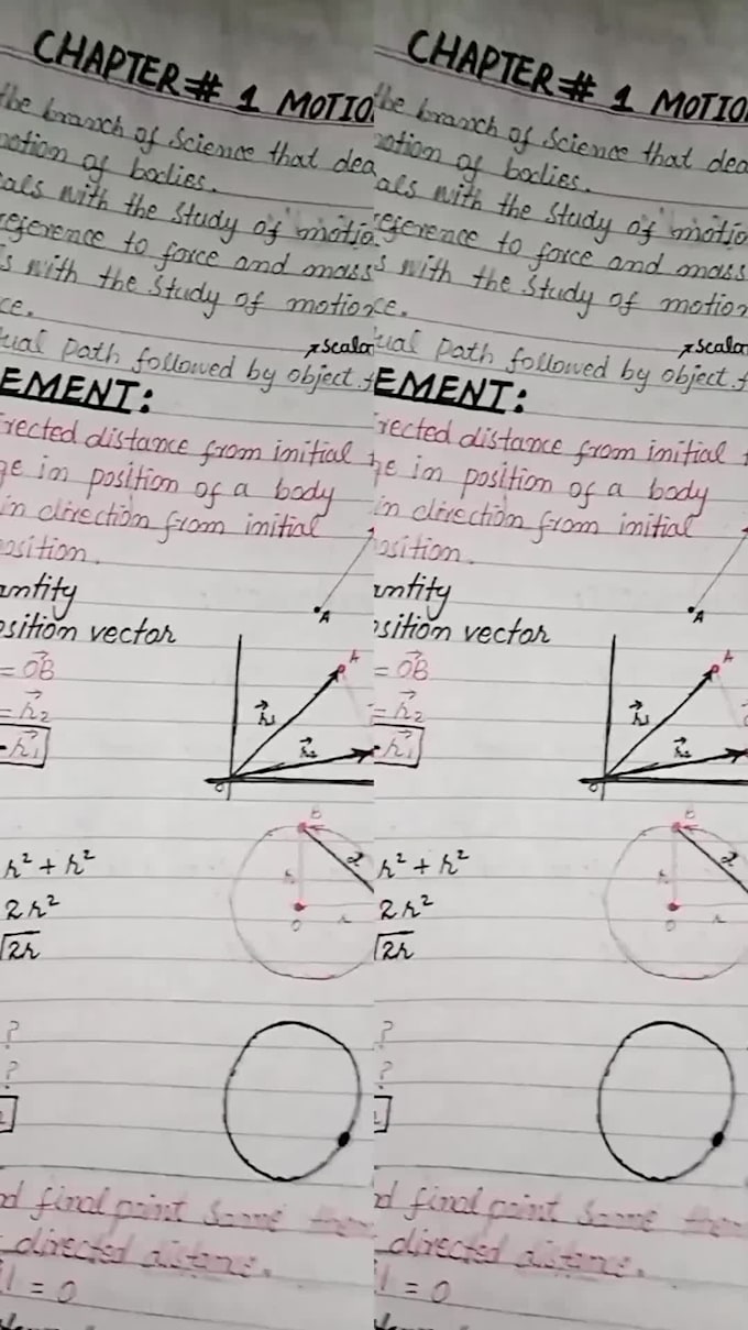 Handwriting notes, assignments and letters by Fatmagulalai | Fiverr