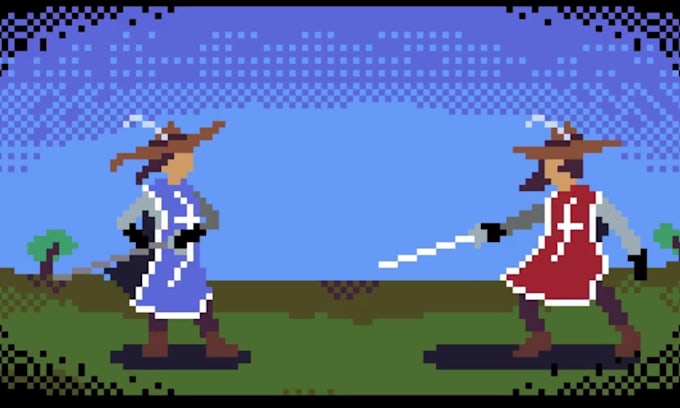 Do 2d retro 8bit 16bit pixel art looping lofi animation character, animated gif by Ryanconners ...