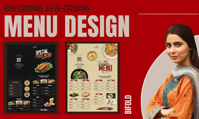 Design restaurant menus, price lists, digital menus and menu boards by Rafiashahidch12 | Fiverr