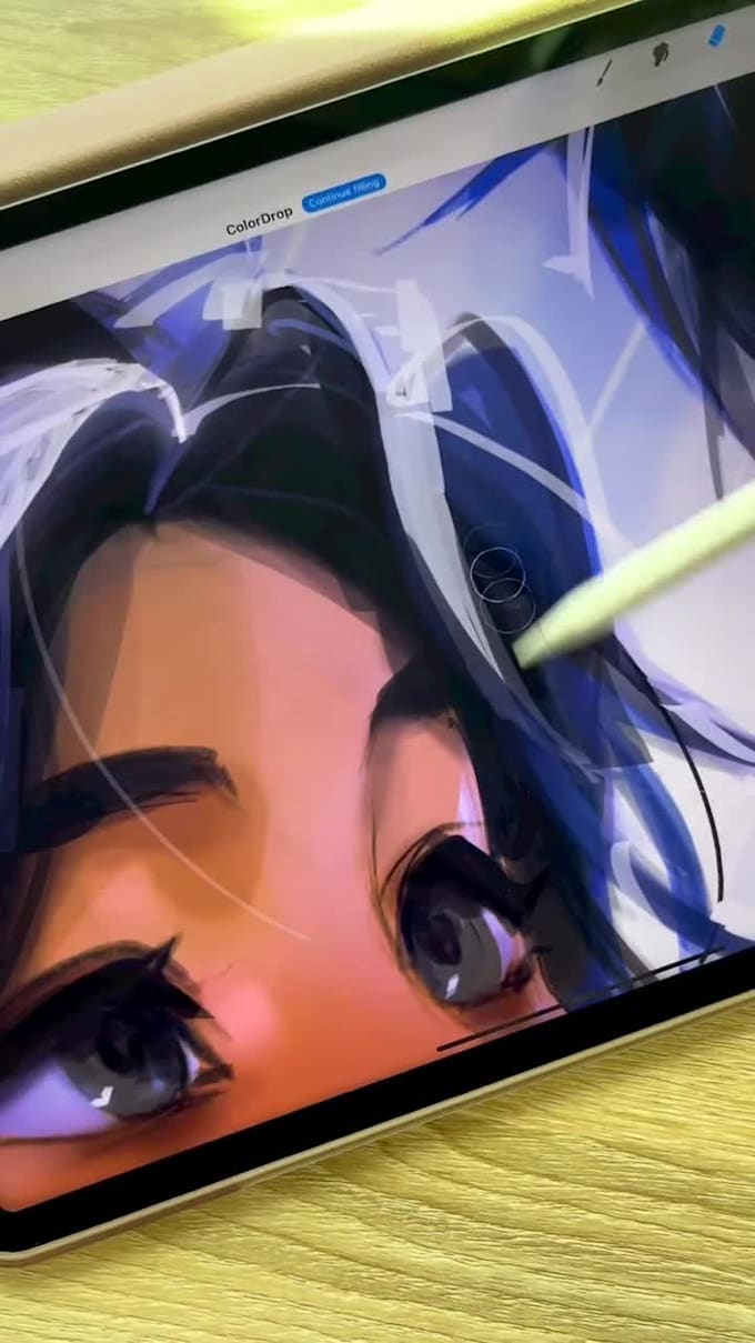 Draw custom anime couple portrait and wedding illustration by A_fateema ...