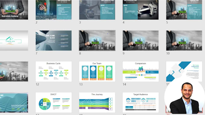 Design exceptional powerpoint with top notch designs by Bychafy | Fiverr