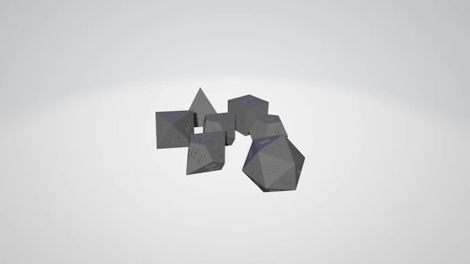 Create custom dungeon and dragons digital dice stl file by Yanderefy ...