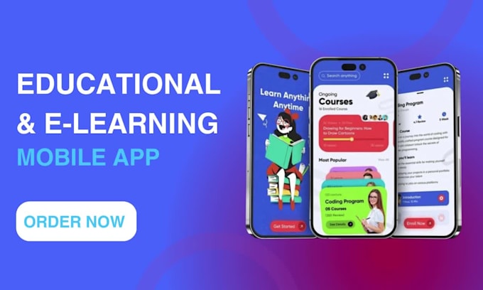 Educational app elearning mobile app educational app design elearning ...