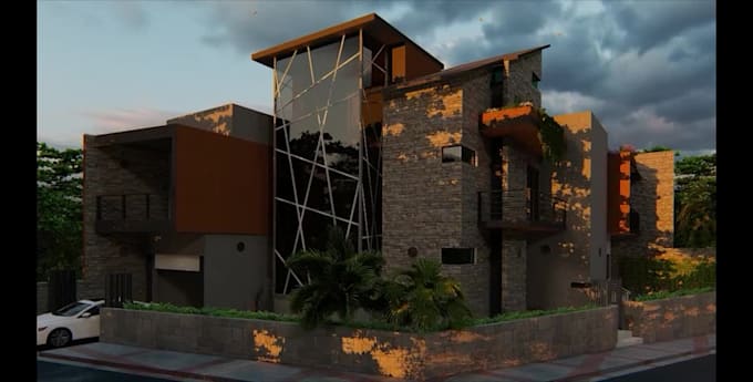 Design hyper realistic 3d architectural renderings by Niarchitect | Fiverr