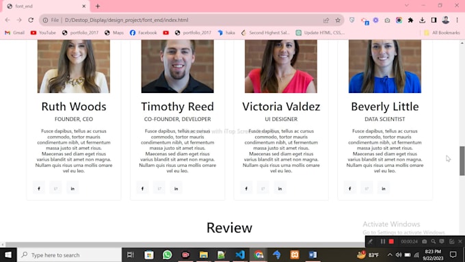 Change any format to html, css, bootstrap, js and reactjs by ... Change any format to html, css, bootstrap, js and reactjs by ...