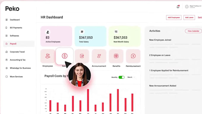 Create saas video, saas explainer, ui animation, sleek software ...