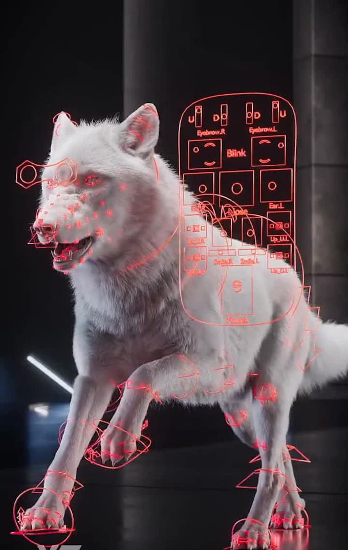 Render realistic cgi 3d animal animation, 3d animal design, 3d rigging ...