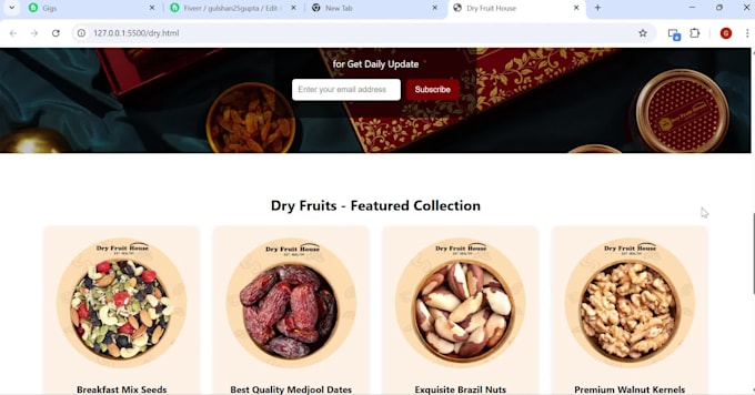 Do frontend developing with html ,css by Gulshan25gupta | Fiverr Do frontend developing with html ,css by Gulshan25gupta | Fiverr
