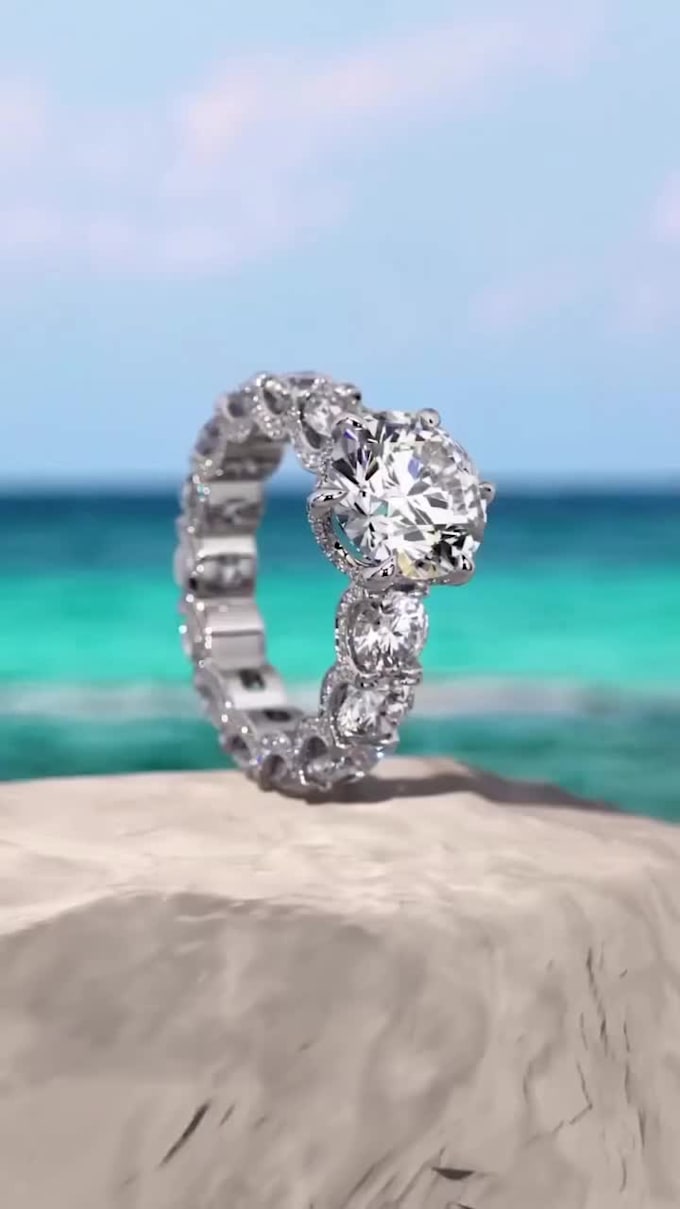 Cgi jewelry animation cgi vfx ads viral vfx billboard animation ring model by Haynimator | Fiverr