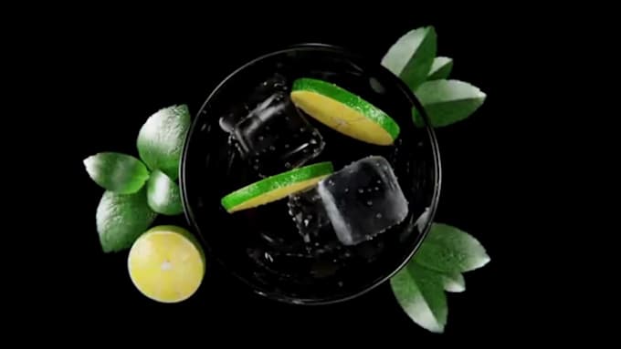 Do beverage animation 3d soda animation 3d bottle design 3d product ads ...