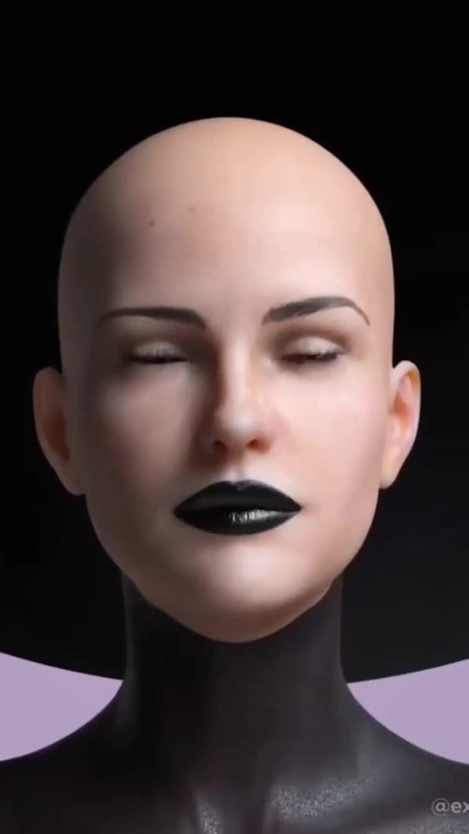 3d metahuman modeling, 3d model sculpt, 3d game character, vrchat ...