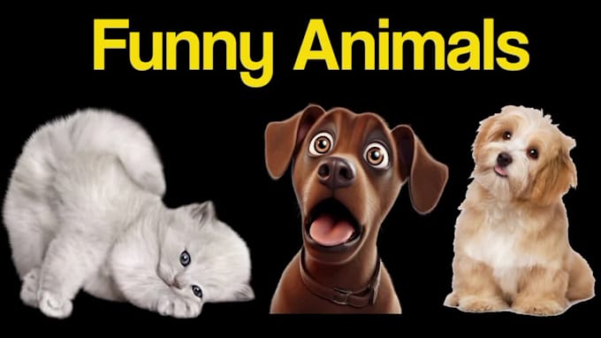 Create funny animals pets videos for youtube by Altafms1 | Fiverr
