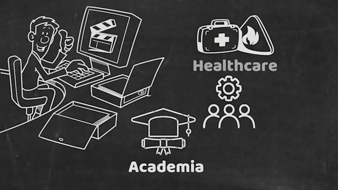 Create a custom blackboard doodle animation video by Draltashrehman ...