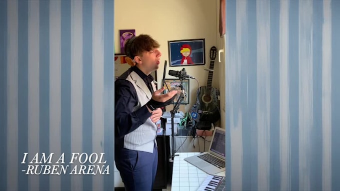 Be your male singer, songwriter and vocalist by Ruben__arena | Fiverr