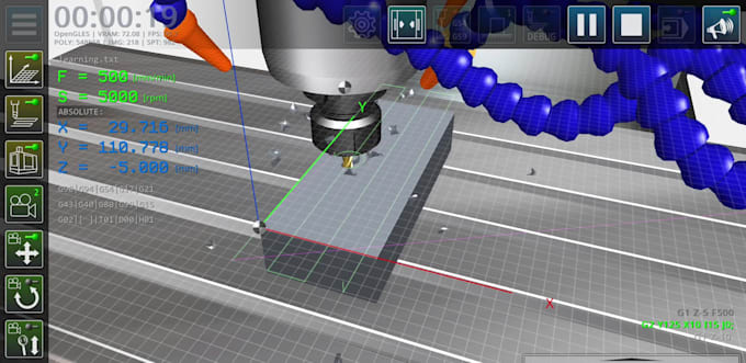 Provide g code and m code programming and simulation for your cnc ...