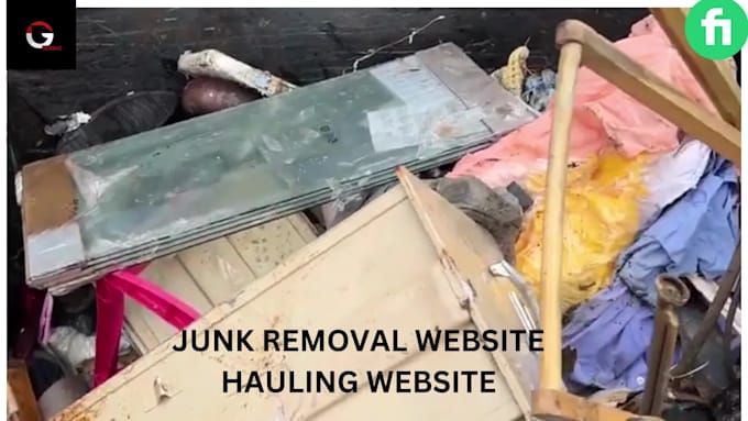 Create junk removal website, hauling website for your business by ...