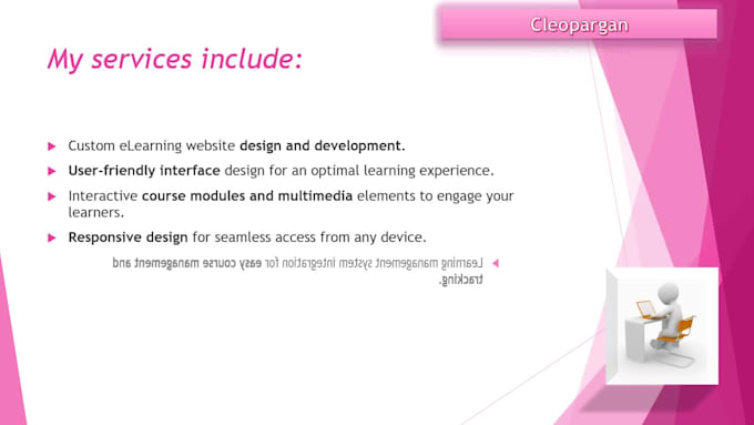 Build your custom elearning website by Cleopargan | Fiverr