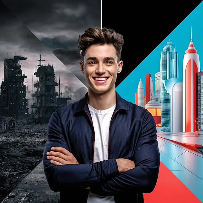 Create a professional and attractive ai thumbnail for you by ...