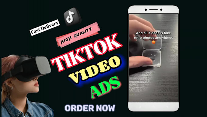 Create ai tiktok video ads and tik tok promo ads by Peoplesstudio | Fiverr