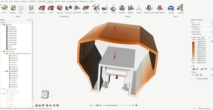 Do 3d cad model, product design, simulation, animation and optimization by Subhashkpatil | Fiverr