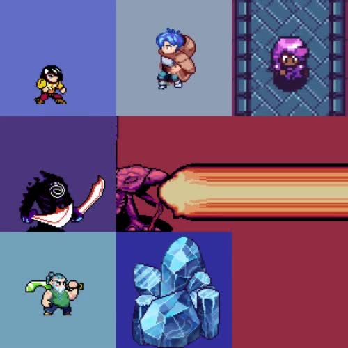 Create your walk character sprite rpg maker, pixel art monsters by ...