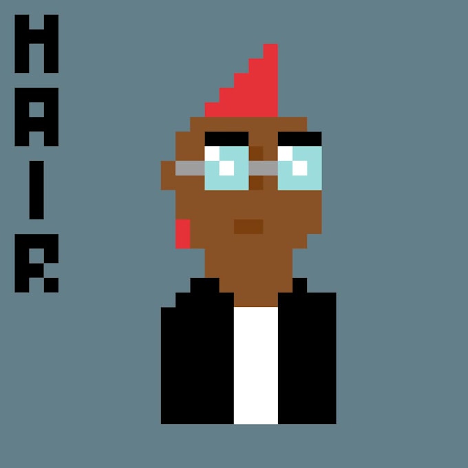 Create a personalized pixel portrait gif by Izzyespejo | Fiverr